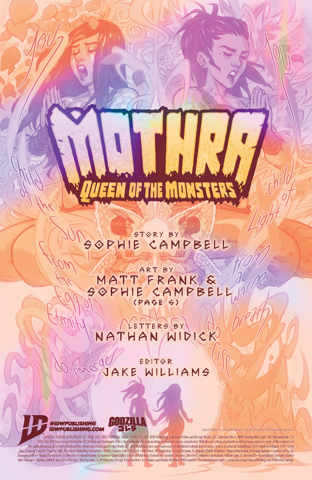 Preview: A New Mothra Rises in 'Queen of the Monsters' #3