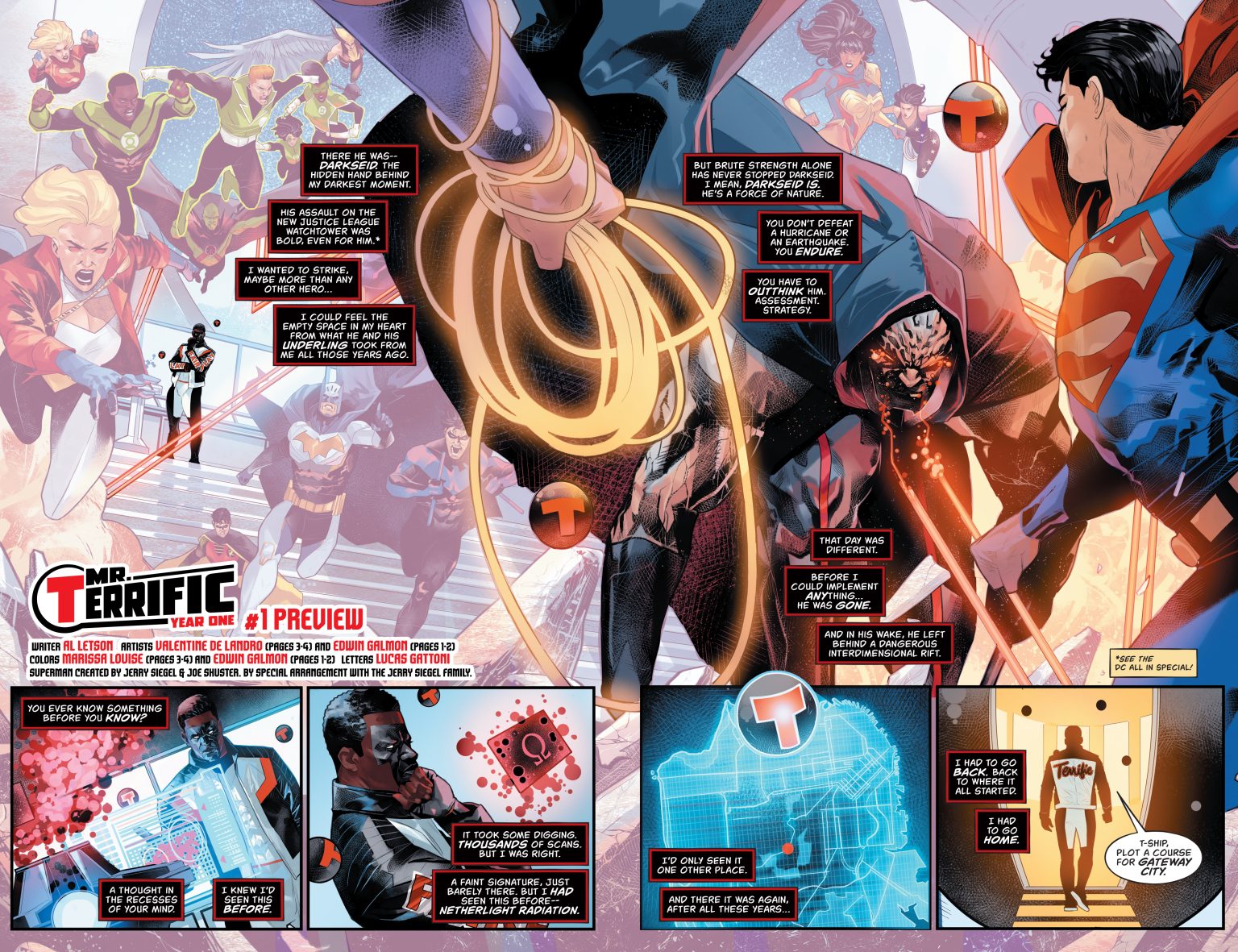 Preview: Mr. Terrific: Year One #1 – A New Beginning for a DC Hero
