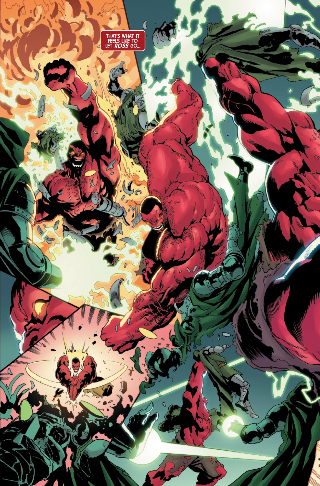 'Red Hulk' #5 Preview: The Red Hulk Is Alive!