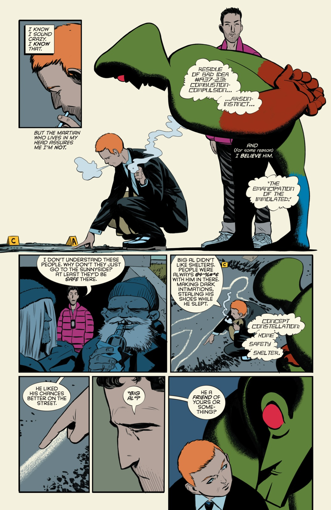 'Absolute Martian Manhunter' #3 Preview: A Journey through the Psychosphere