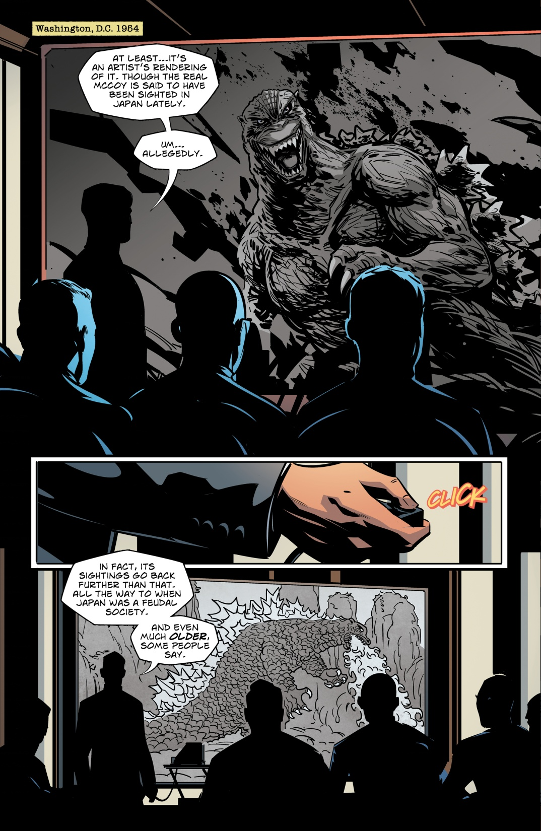 'Godzilla: Here There Be Aliens' #1 Preview: Kaiju vs. Aliens