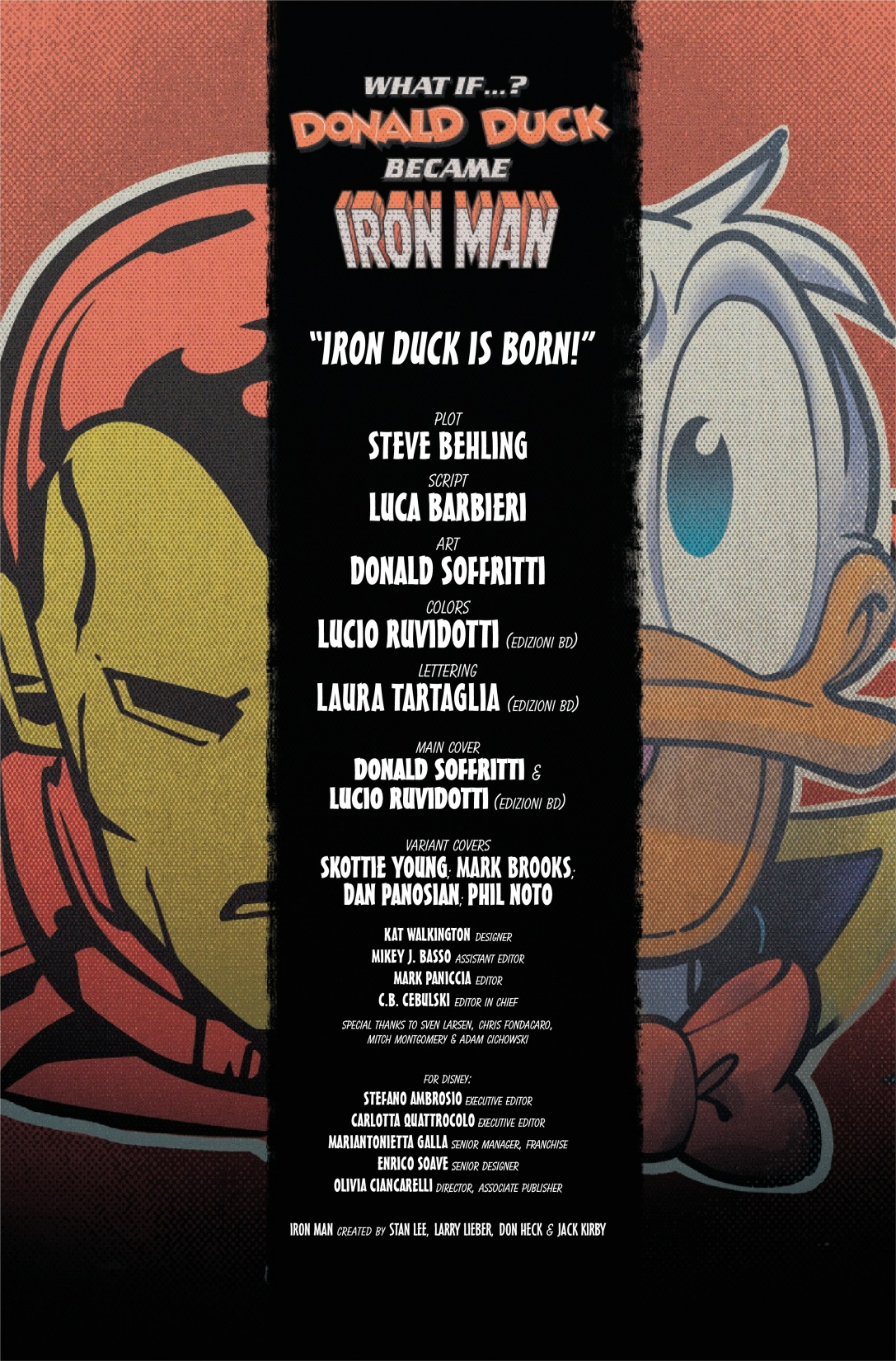 'Marvel & Disney: What If…? Donald Duck Became Iron Man' #1 Preview ...