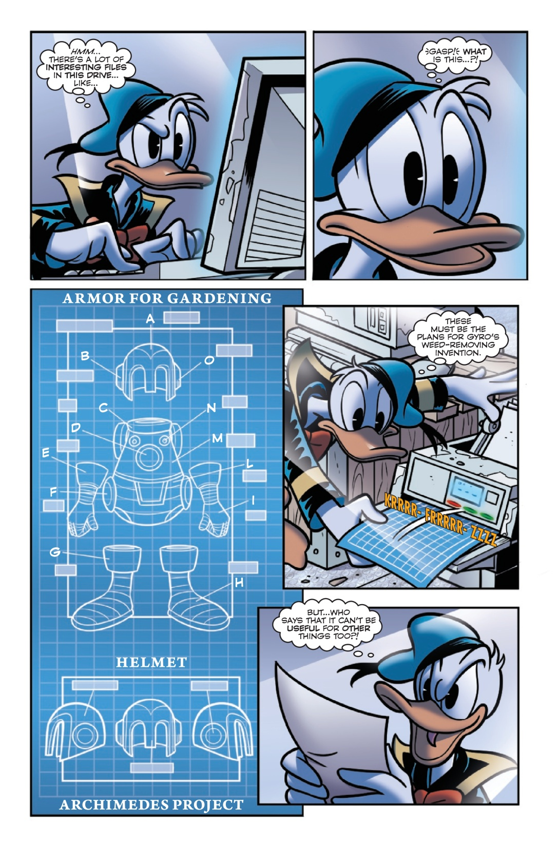 'Marvel & Disney: What If…? Donald Duck Became Iron Man' #1 Preview ...