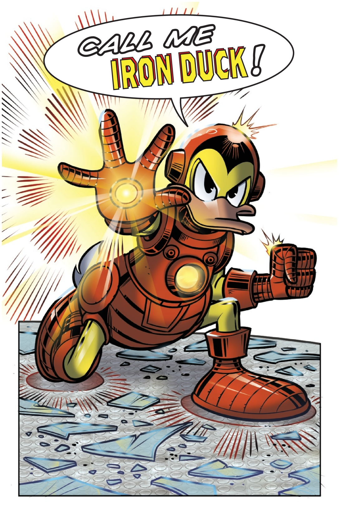 'Marvel & Disney: What If…? Donald Duck Became Iron Man' #1 Preview ...